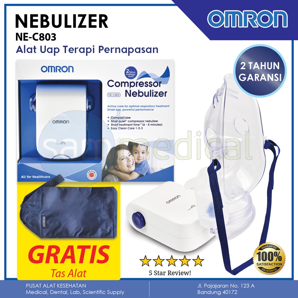 Omron Nebulizer Compressor NE-C803 | sam medical